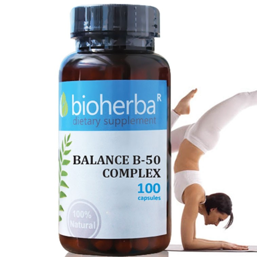 Bioherba Баланс Б-50 комплекс / Balance B-50 complex 375 mg x 100 ...